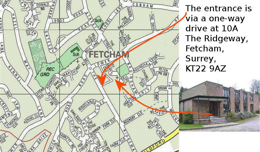 Fetcham U3A, Surrey, England, Website